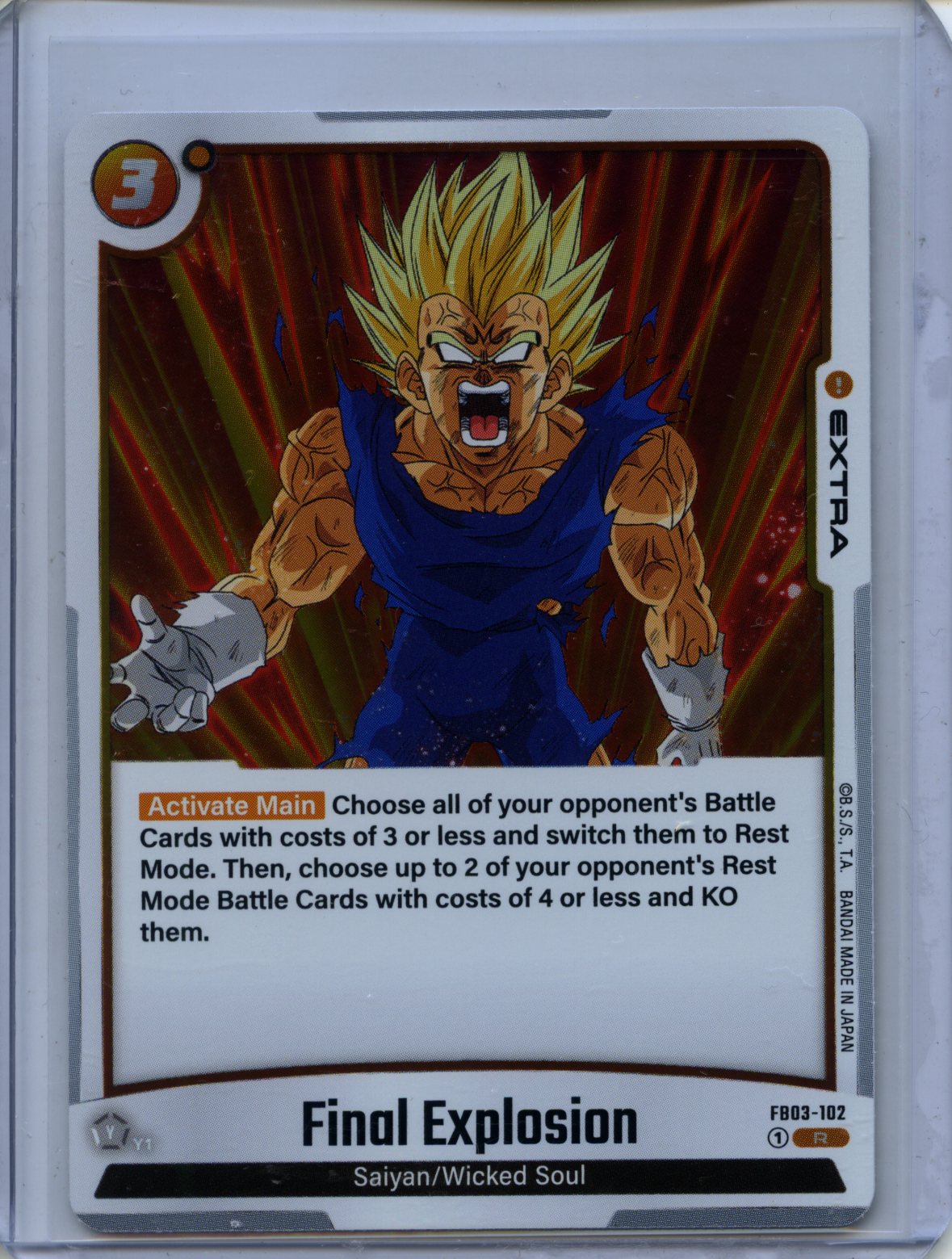 Final Explosion - Fusion World Raging Roar FB03-102 R Foil