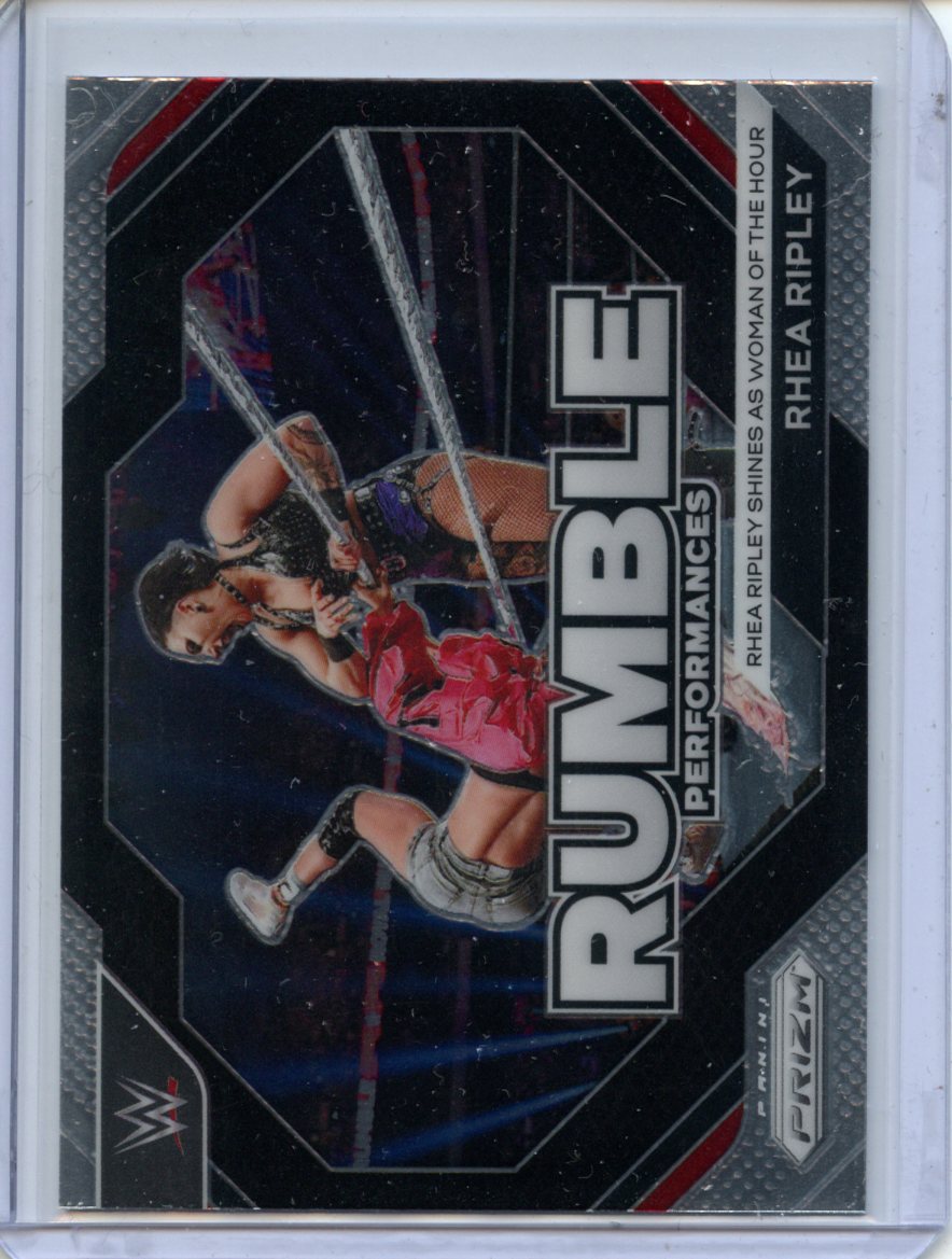 2024 Prizm WWE Rhea Ripley Rumble Performances #14