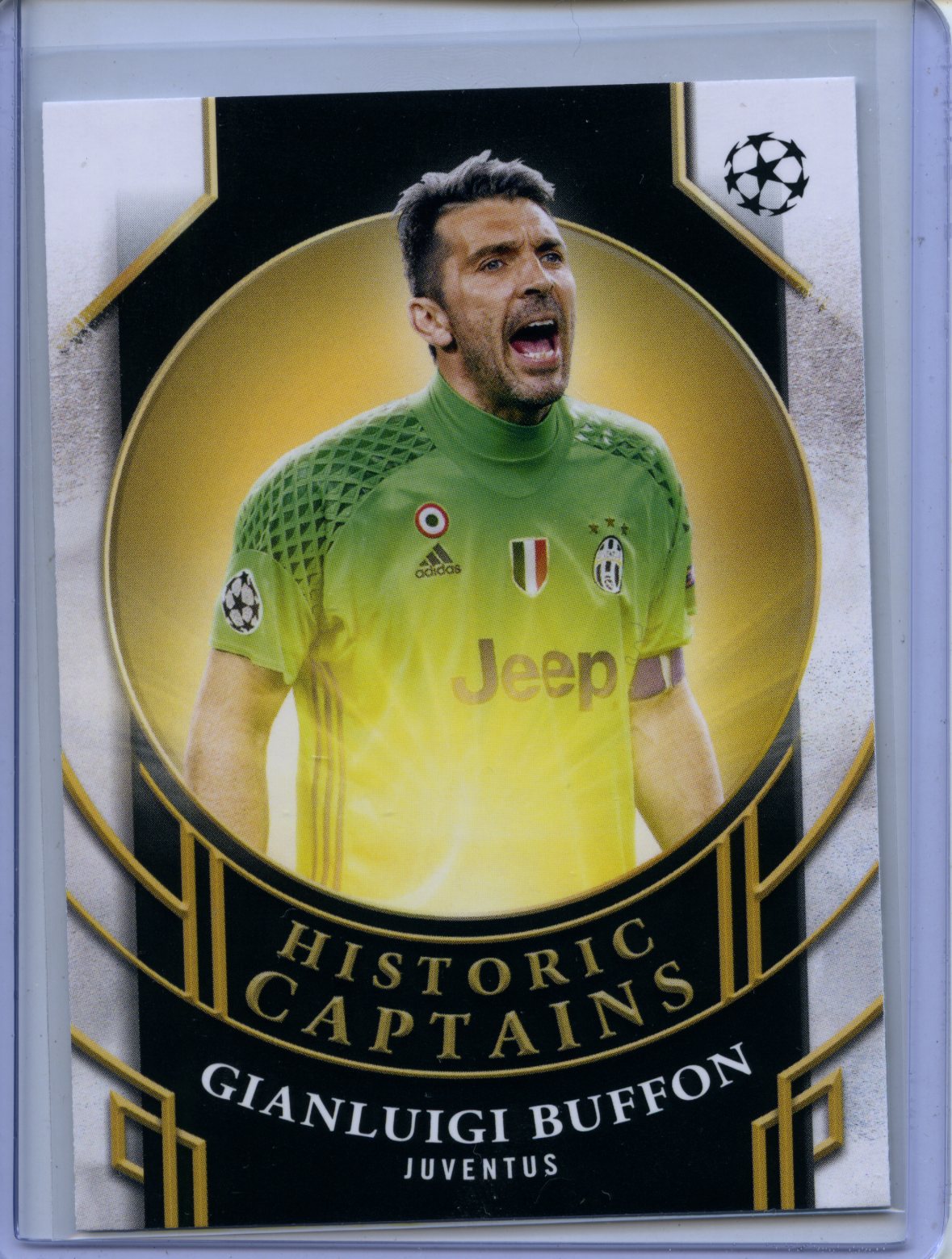 2024-25 Topps UEFA Club Competitions Gianluigi Buffon Historic Captain