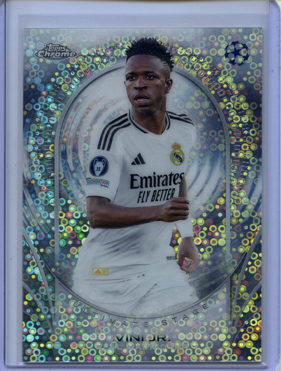 2024-25 Topps UEFA CC Vini Jr Ultimate Stage Chrome #USC-43