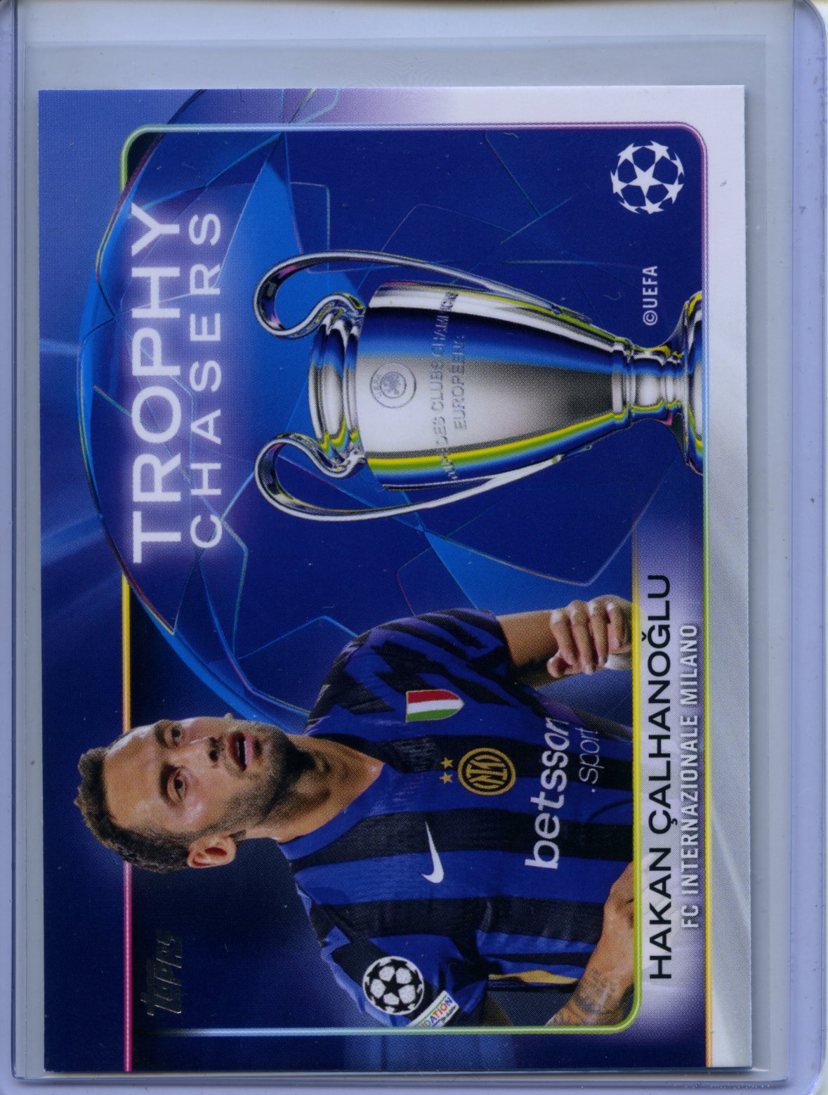 2024-25 Topps UEFA CC Hakan Calhanoglu Trophy Chasers #RF-9