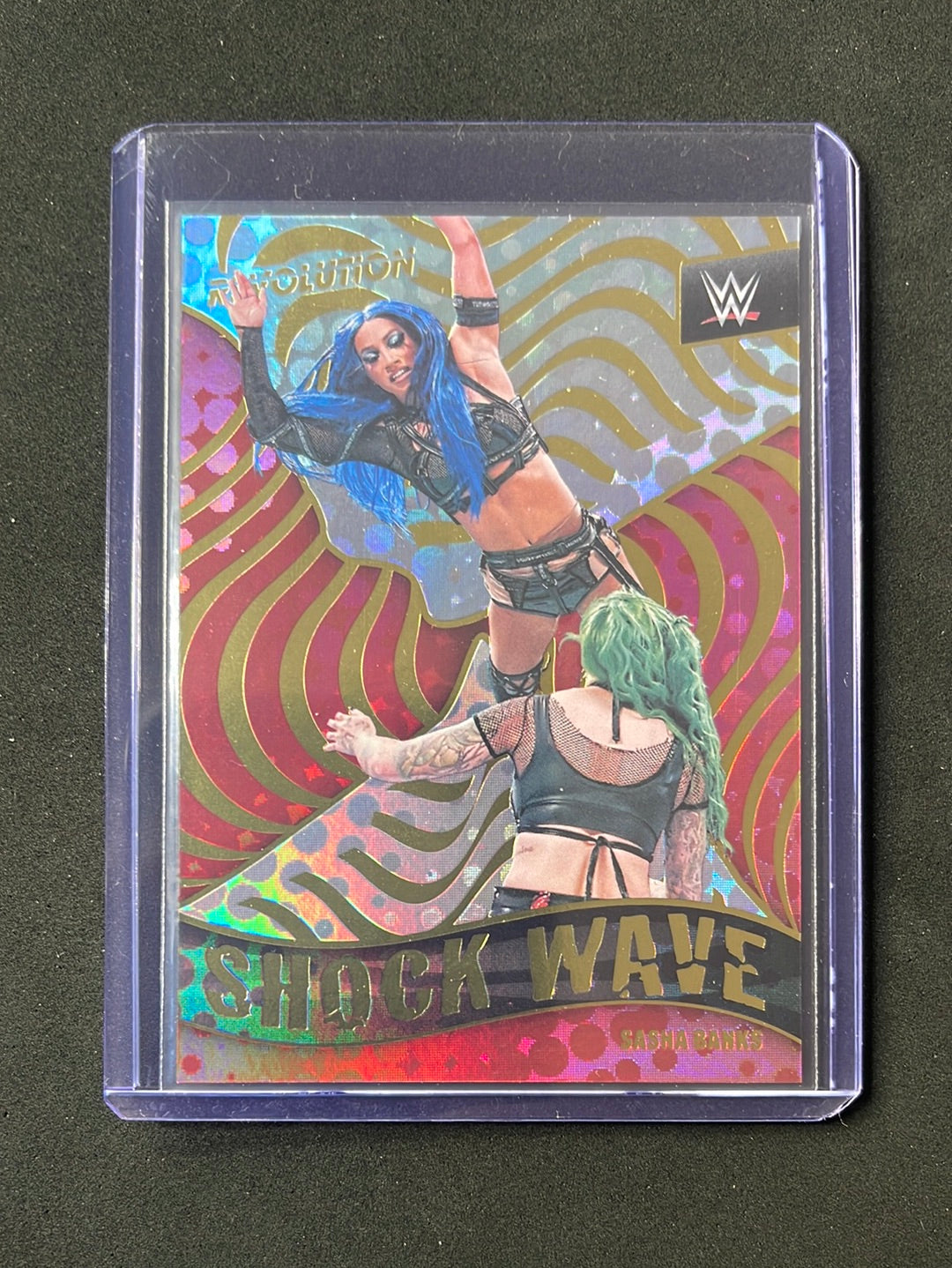 2022 Revolution WWE Sasha Banks Shock Wave #26